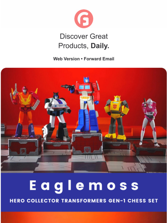 Gadget Flow: Introducing an all-new chess set with Transformers | Milled