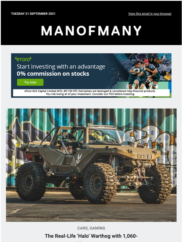 Man of Many: The Real-Life Halo Warthog with 1,060-Horsepower & more ...