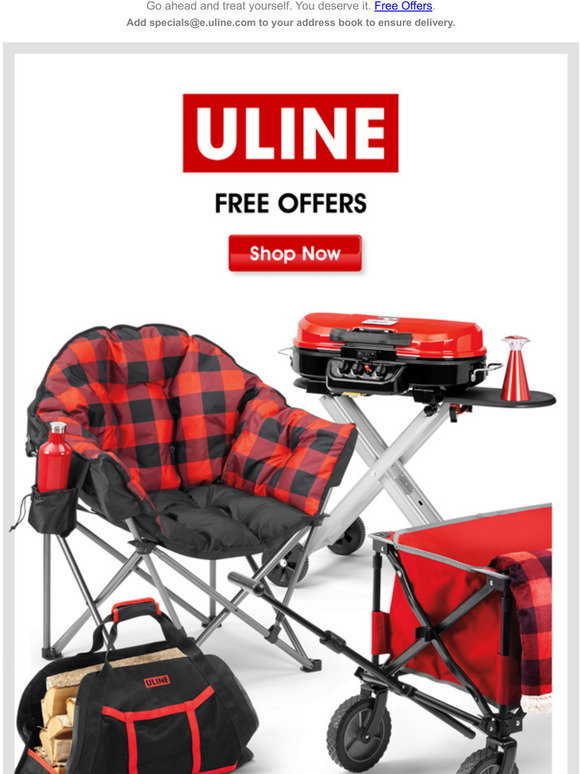 Uline: New Fall Freebies! | Milled