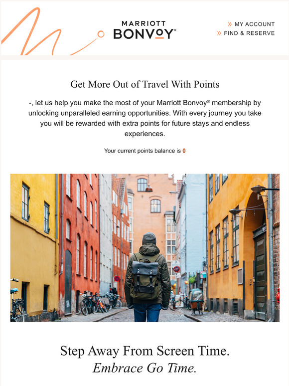 Marriott: Step Away From Screen Time and Reward Yourself in Small Ways ...