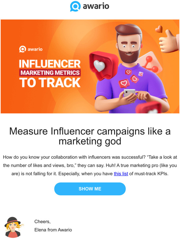 Awario: 6 KPIs to identify your Dream Influencer | Milled