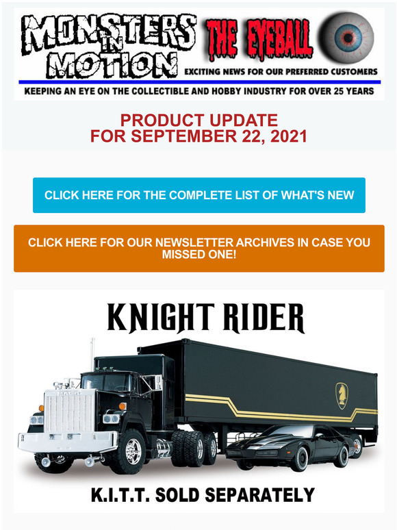 Monsters in Motion: Knight Rider, Airwolf, Last Starfighter, Wolfman ...