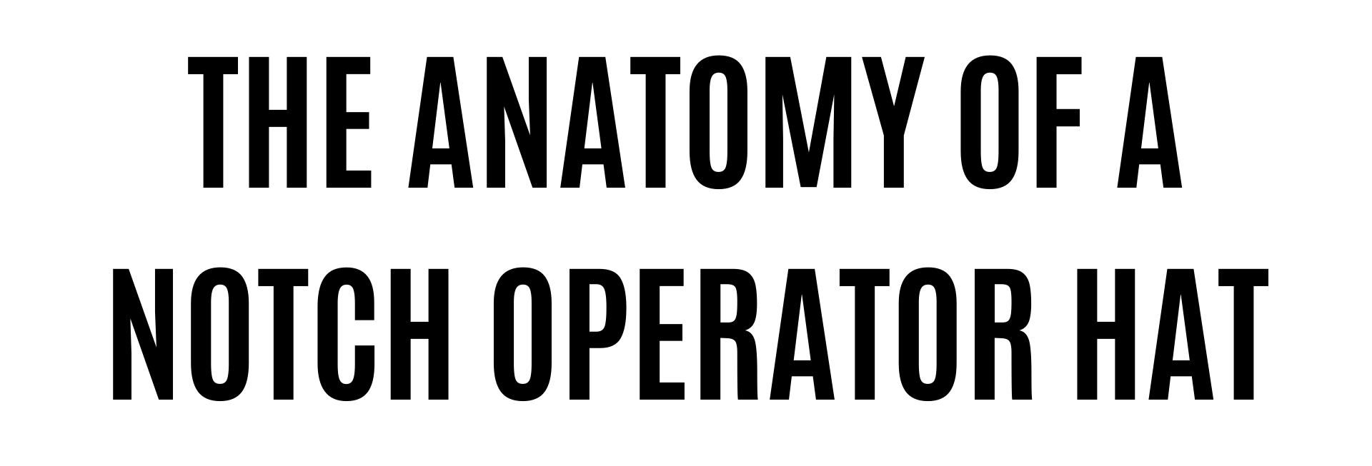 Notch: Notch: The market leader in Tactical Operator caps | Milled