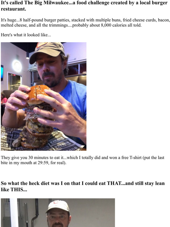 FitStep: You won't believe what I ate... [pic inside] | Milled