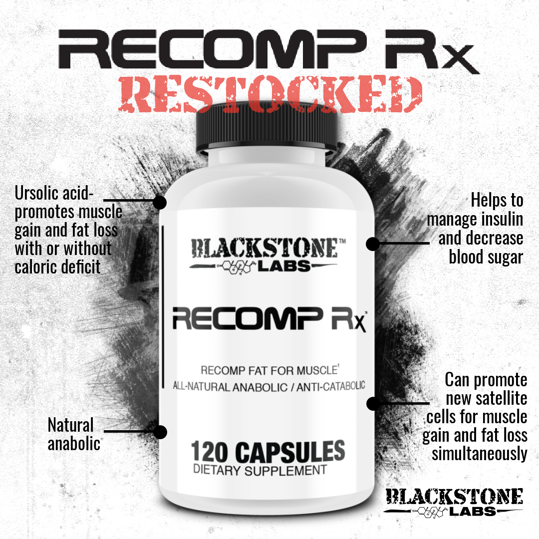 Blackstone Labs: RECOMP RX: BACK IN STOCK! | Milled