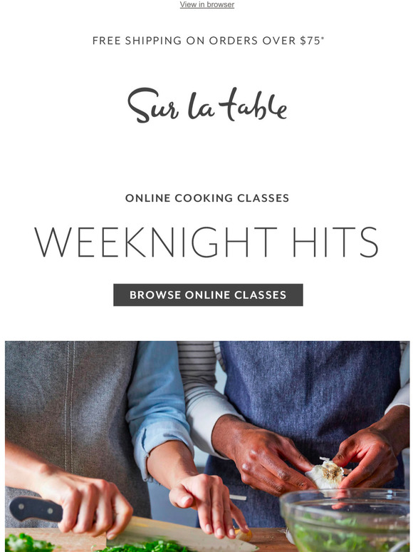 Sur La Table: Busy weeknight? Add these quick picks to your menu. | Milled