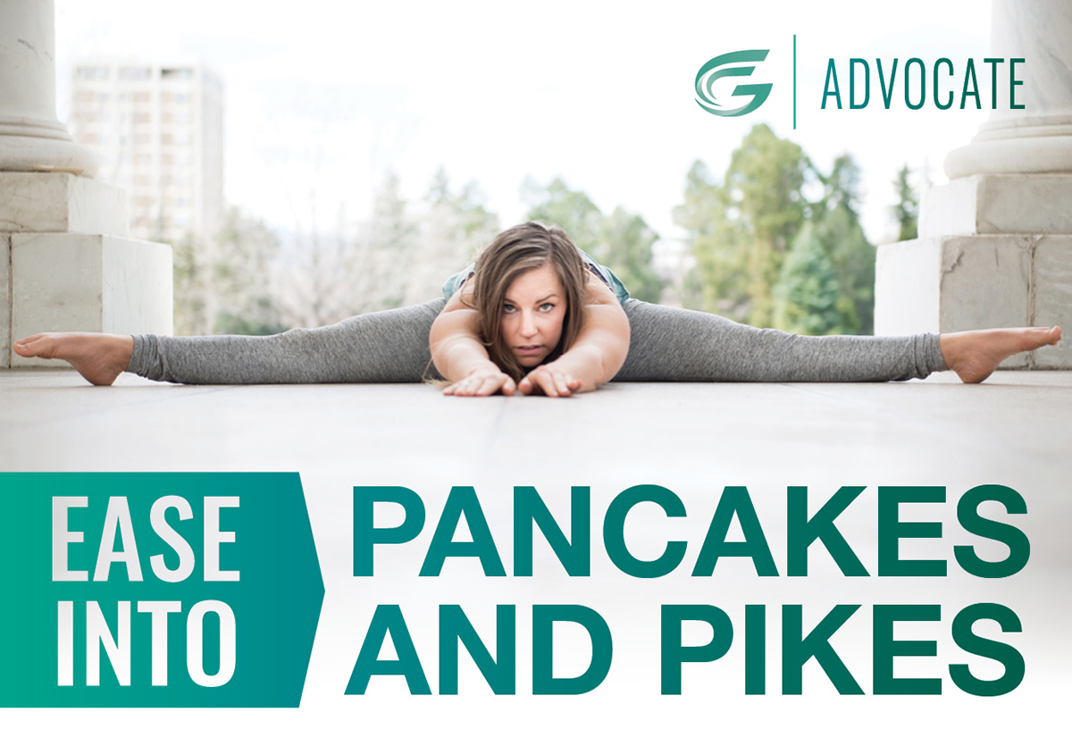 Gymnastic Bodies: Pancake and Pike Stretches | Milled
