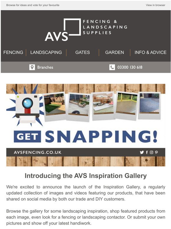 AVS Fencing Supplies: Garden Landscaping Ideas From Our Inspiration ...
