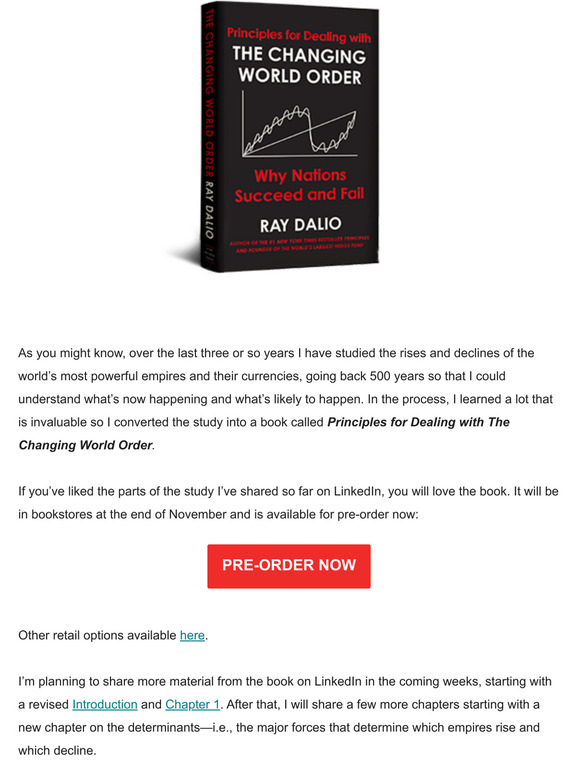 Principles: The Changing World Order | Milled