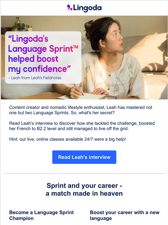 Lingoda: Master a new language with Lingoda | Milled