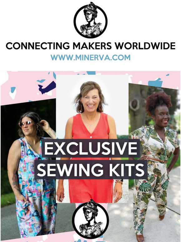 Minerva: First look at the brand-new Minerva sewing kits | Milled