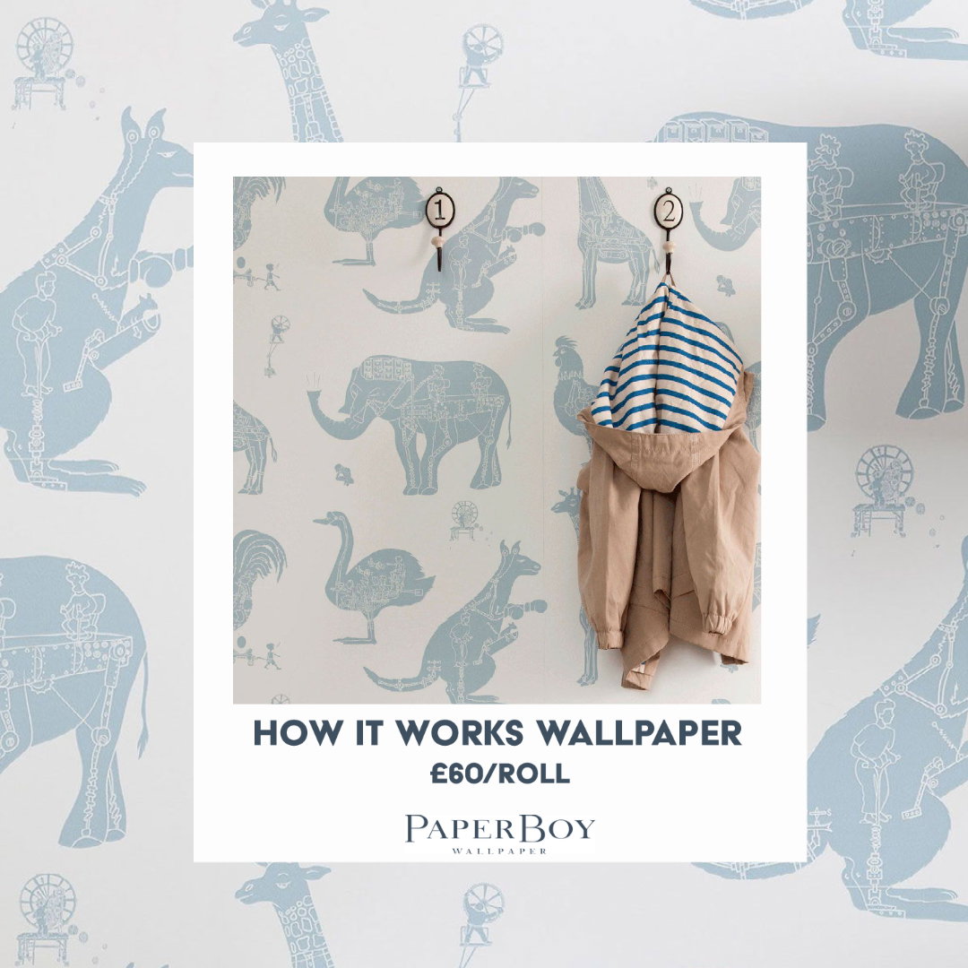 World of Wallpaper: Introducing a New Brand: PaperBoy wallpapers for ...