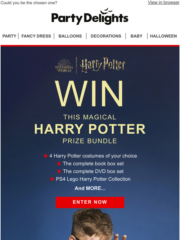 Party Delights: Have you entered our Harry Potter competition yet ...