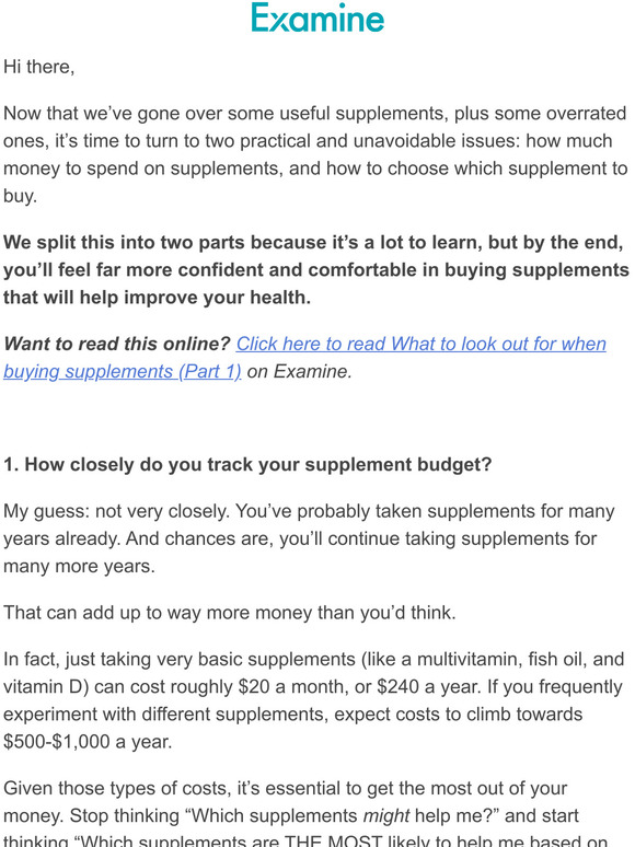 Examine: [Supplement Course 2/5] What to look out for when buying ...