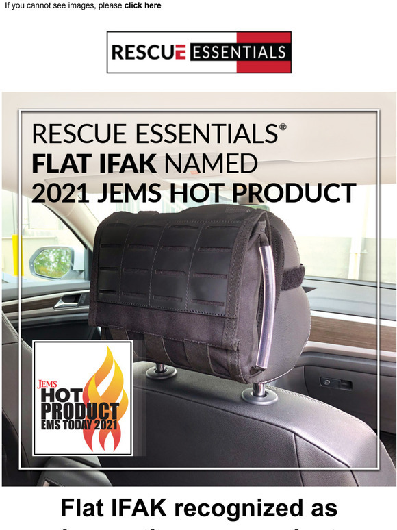 Rescue Essentials: Flat IFAK Named 2021 JEMS Hot Product | Milled