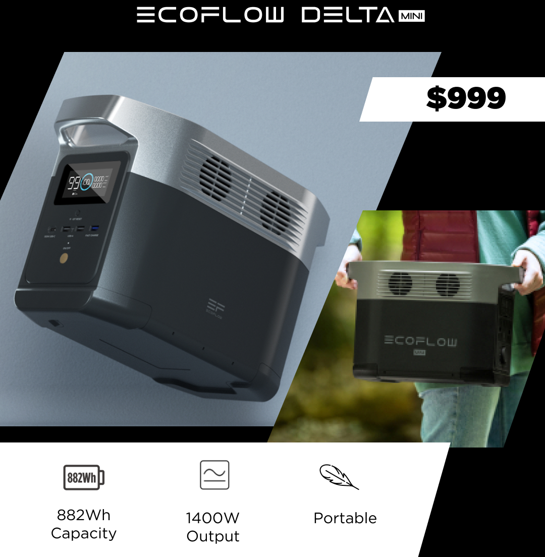 EcoFlow: DELTA Max & mini now live | Milled