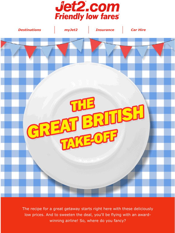 Jet2: Save big with the Great British Take-Off | Milled