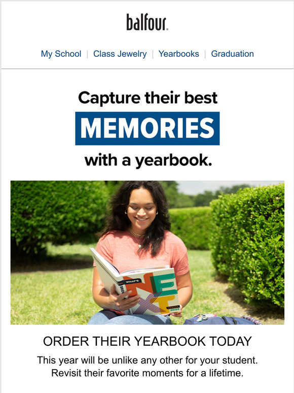 Balfour: New Year, New Yearbook! | Milled