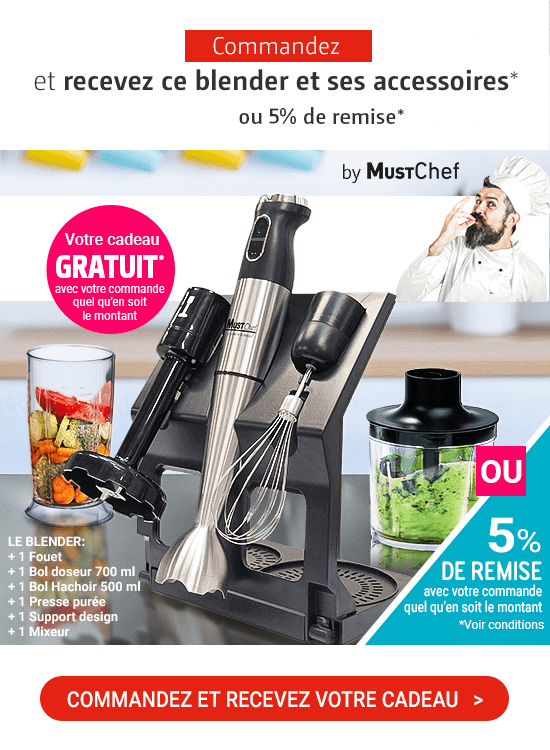 JM Bruneau: Cuisinez comme un chef avec ce blender Must Chef et ...