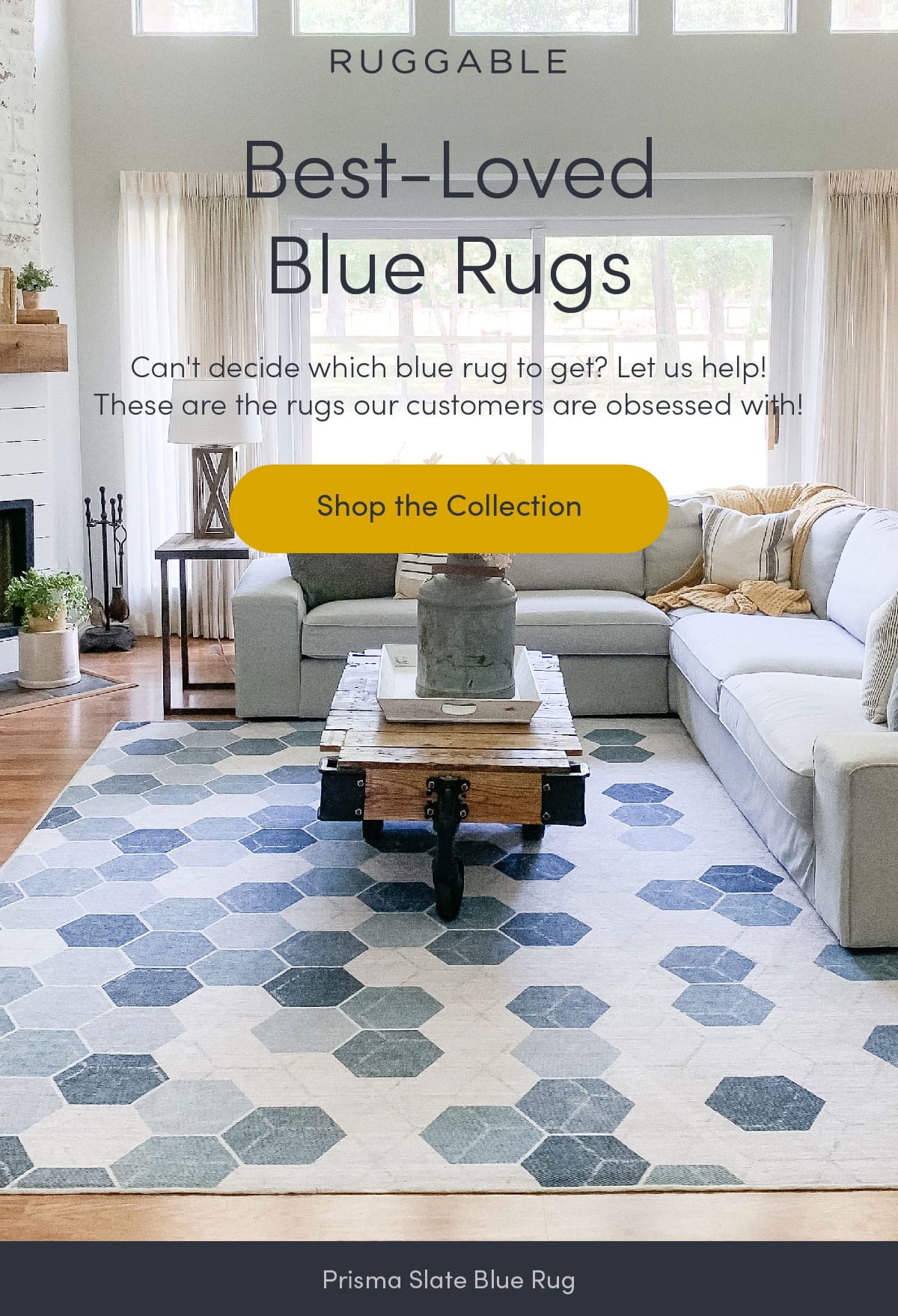 Ruggable: Our Best Selling Blue Rugs! | Milled