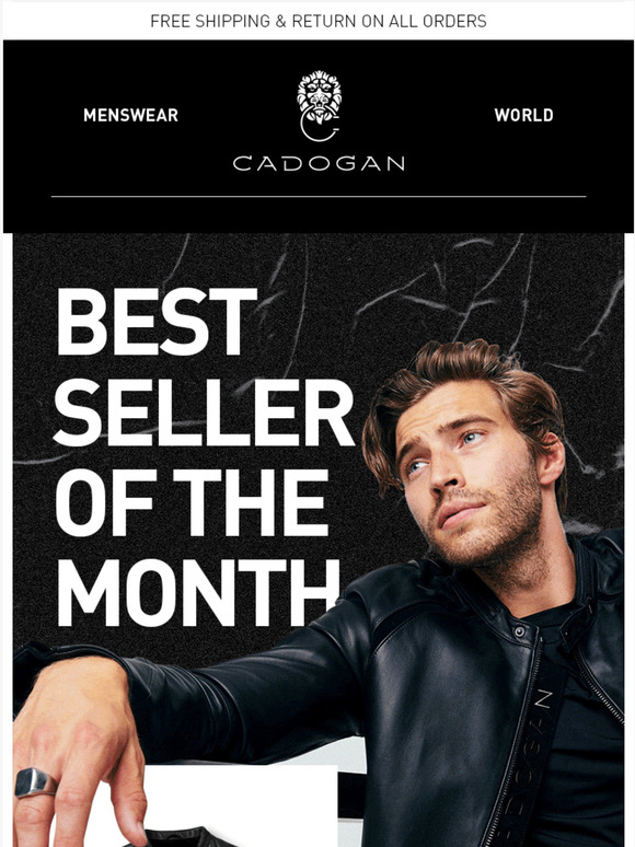 CADOGAN: Best Seller: Maven Leather Jacket | Milled