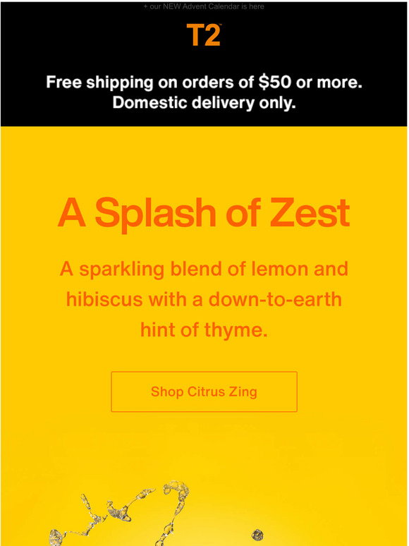 T2 Tea: Introducing Citrus Zing Cold Brew | Milled