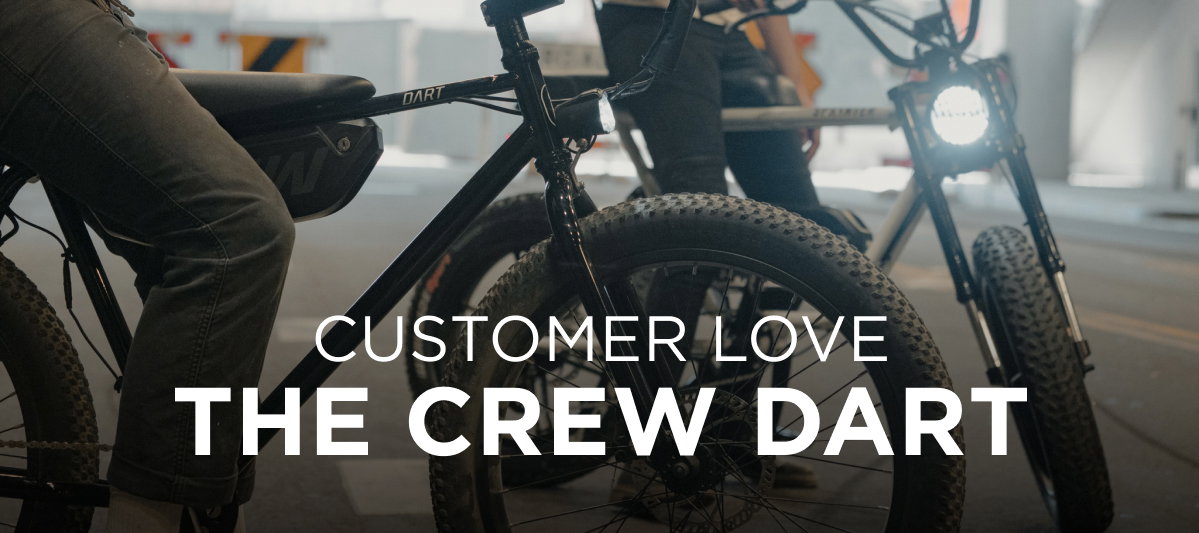 City Grounds: Shocking! The Crew Dart E-Bike $1,399 | Milled
