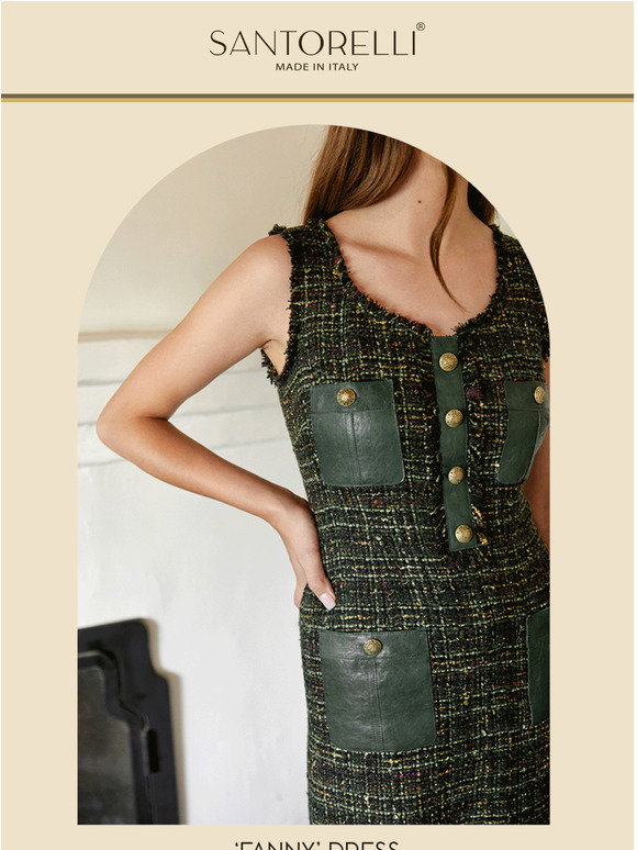 Santorelli: Introducing the 'Fanny' Dress | Milled