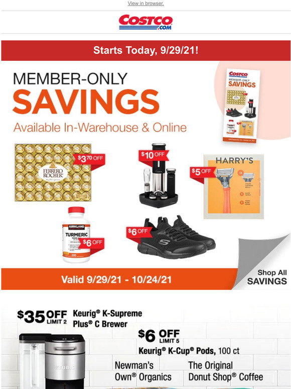 Costco: NEW & EXCLUSIVE! Our Latest Member-Only Savings Book STARTS ...