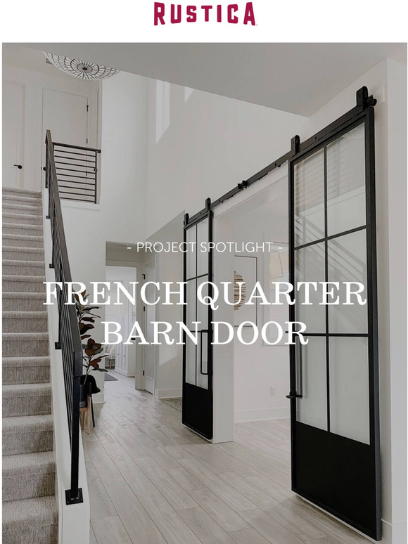 Rustica Hardware: The FIRST EVER Self-Latching Lock for Sliding Barn ...