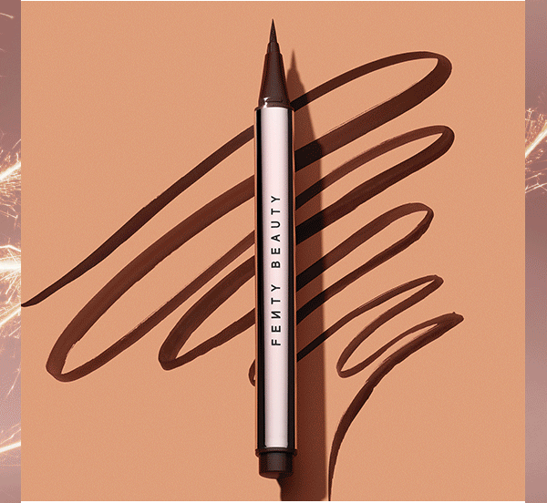 Fenty Beauty: NEW SHADE! Flyliner Longwear Liquid Eyeliner | Milled