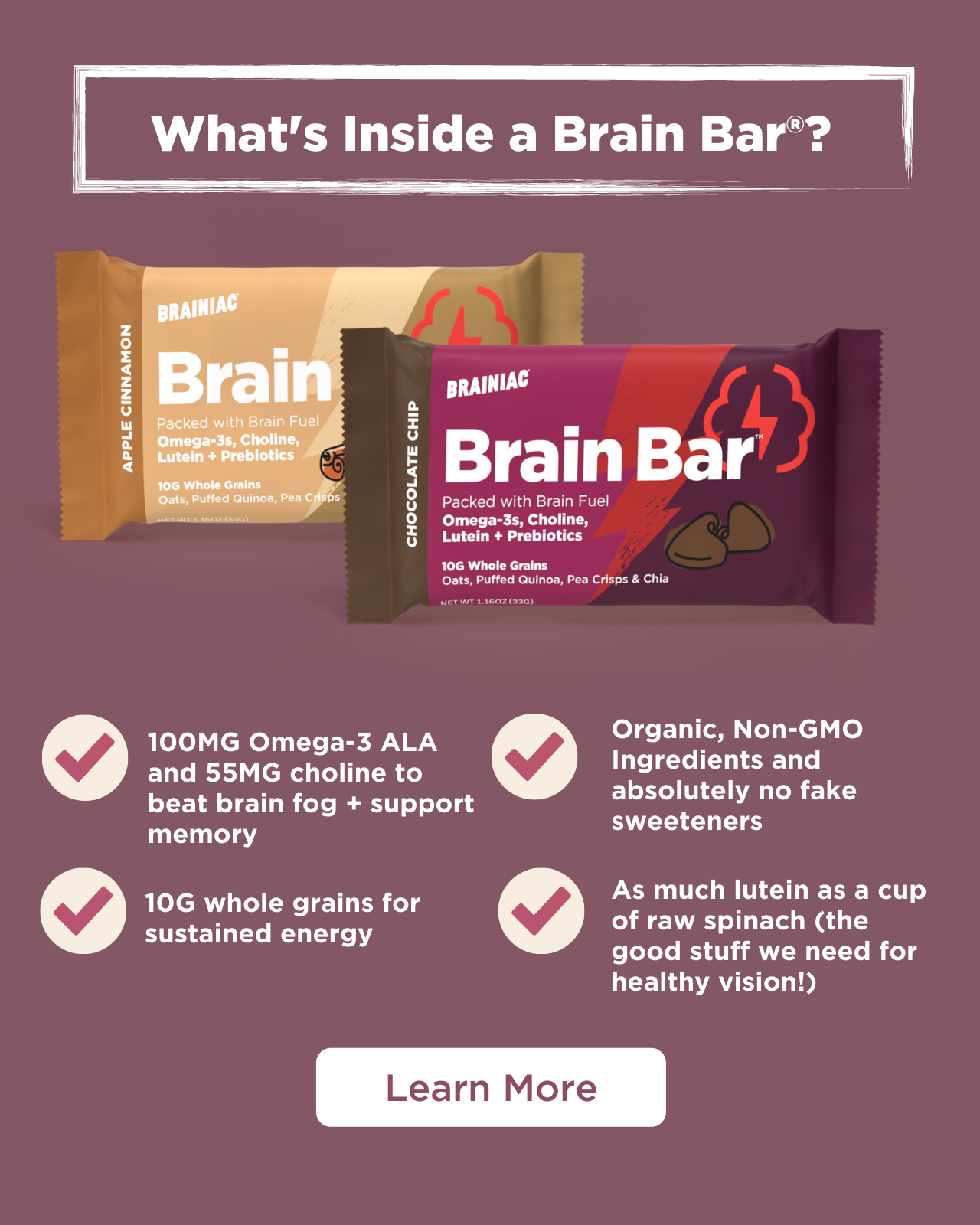Brainiac: The best new bar for your brain | Milled
