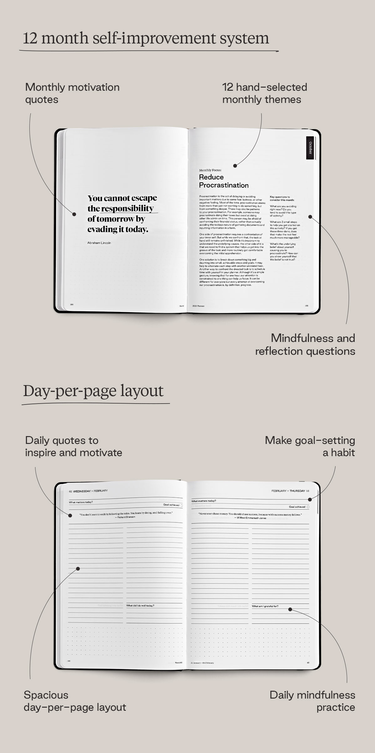 Karst Stone Paper: Spotlight on the 2022 Daily Planner | Milled