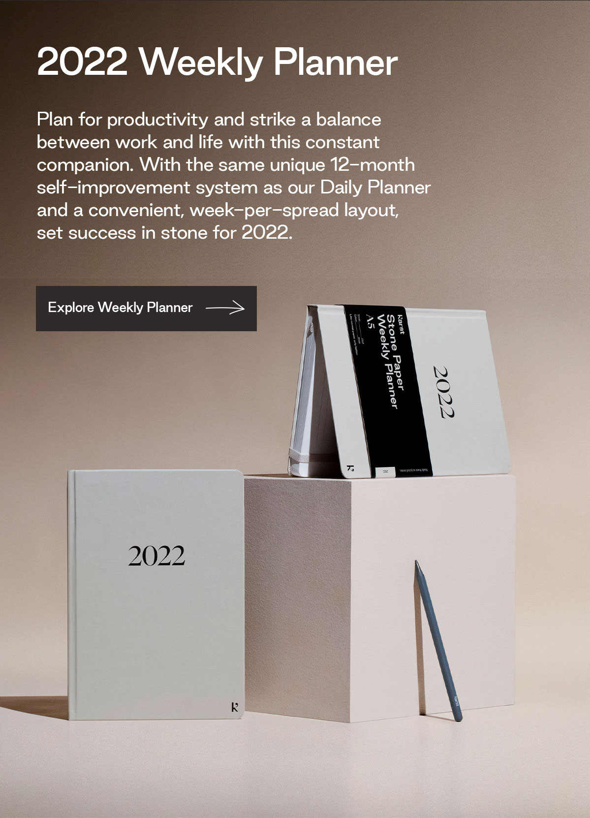 Karst Stone Paper: Spotlight on the 2022 Daily Planner | Milled