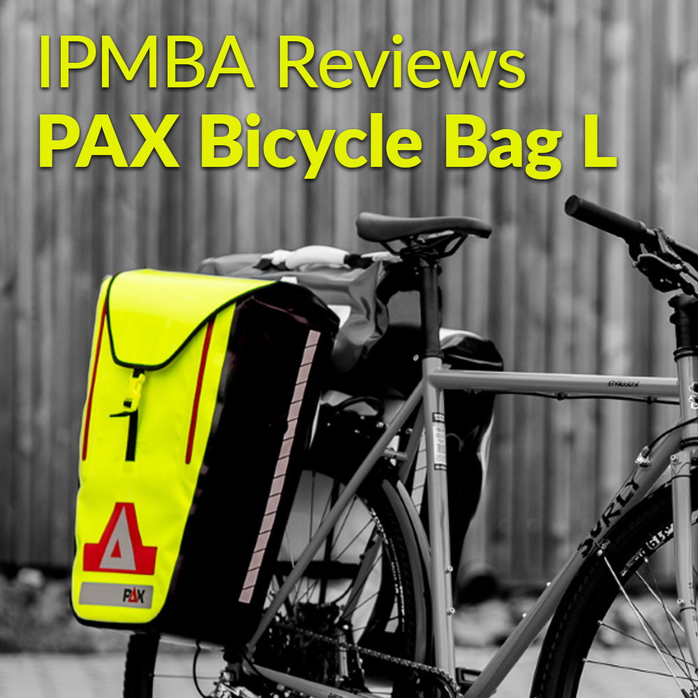 Rescue Essentials: The best bag for your bike: PAX pannier is ...