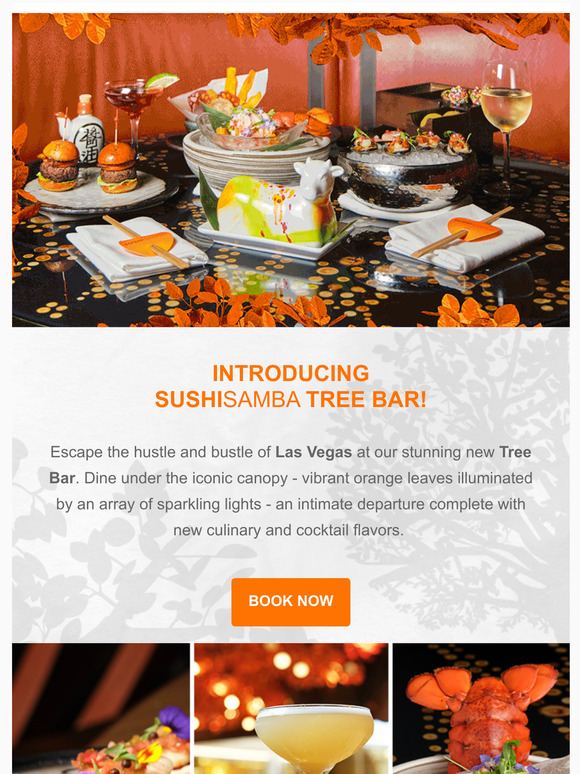 SUSHISAMBA: Escape Under the Canopy - SUSHISAMBA Tree Bar is NOW OPEN ...