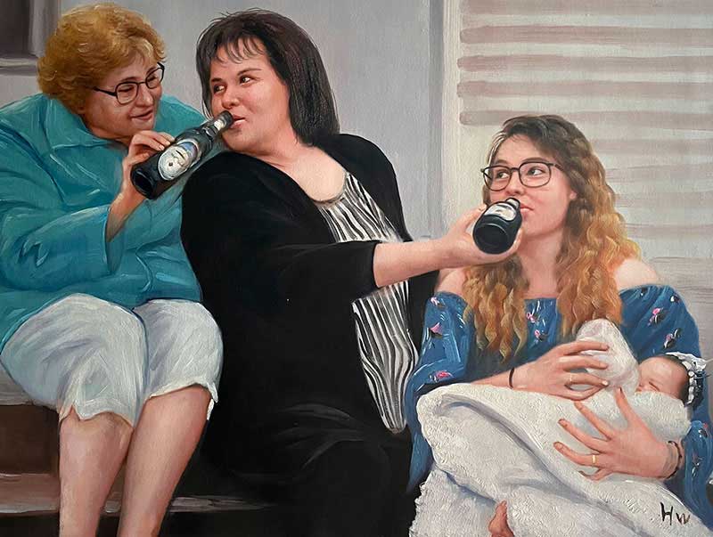 Paint Your Life: Top 10 of funny portraits | Milled