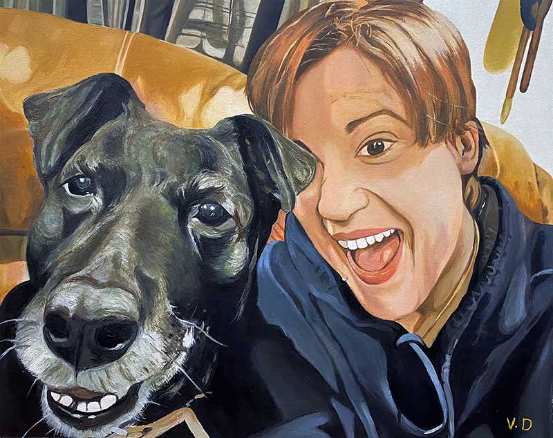 Paint Your Life: Top 10 of funny portraits | Milled