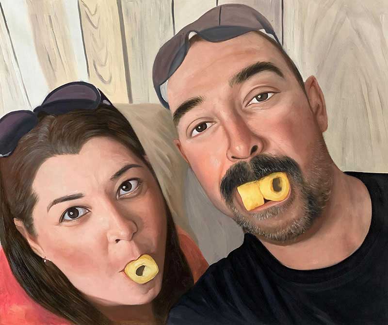 Paint Your Life: Top 10 of funny portraits | Milled