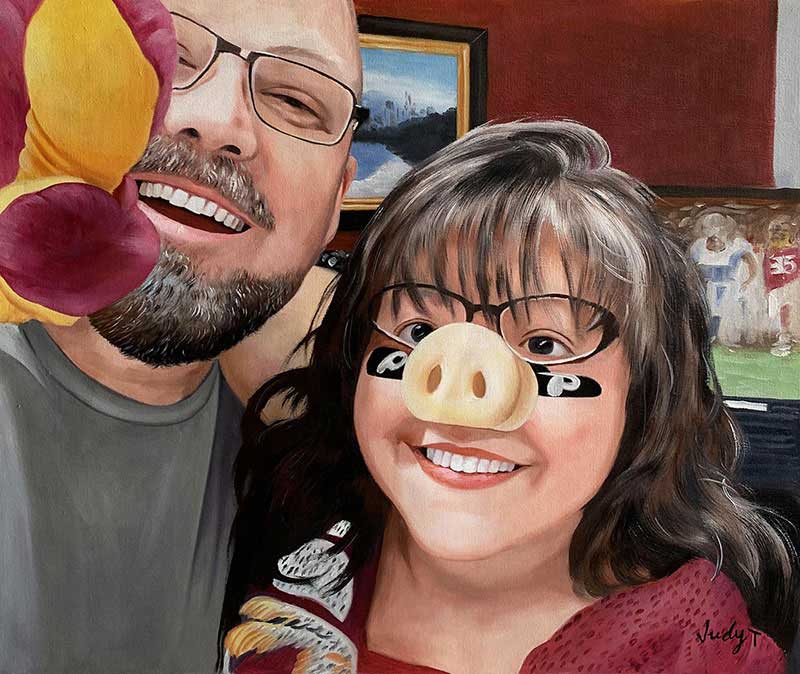 Paint Your Life: Top 10 of funny portraits | Milled