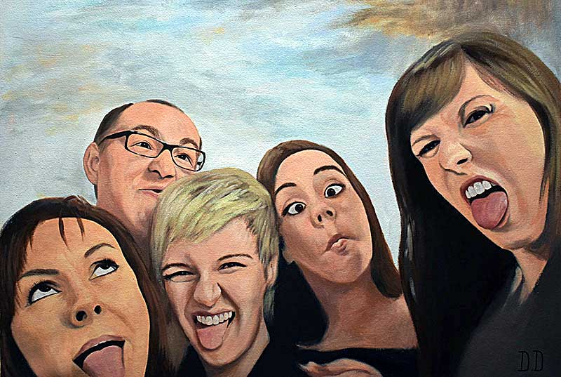 Paint Your Life: Top 10 of funny portraits | Milled