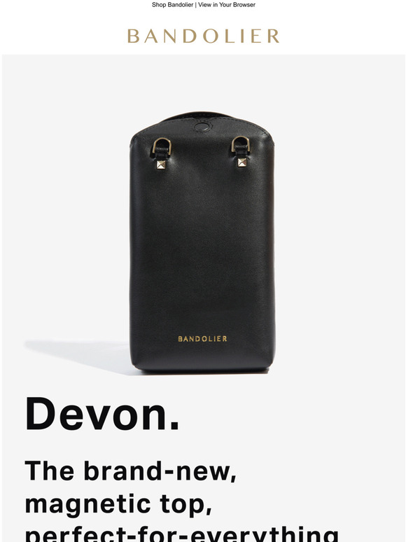 Bandolier: The Devon Open-Top Pouch | Milled