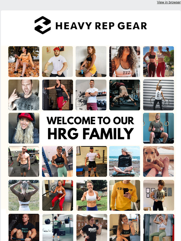 Heavy Rep Gear: Youre family now! Welcome to Heavy Rep Gear | Milled