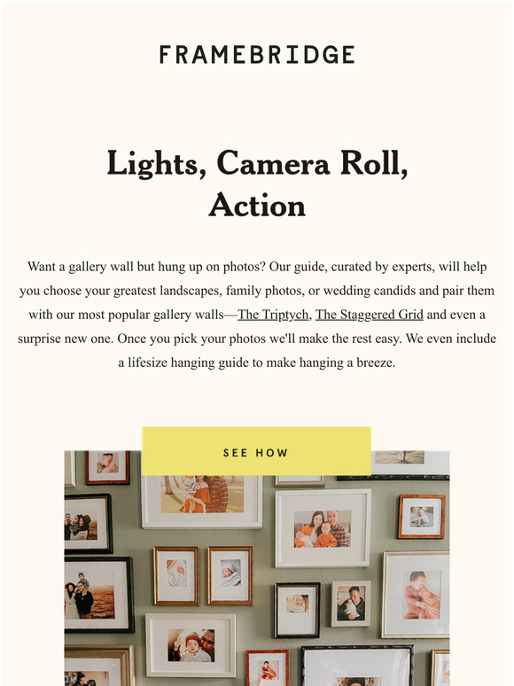 Framebridge: Gallery Walls made easy | Milled