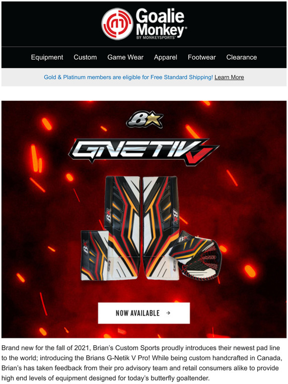 GoalieMonkey: Introducing the Brians G-Netik V Pro: Built for the elite ...