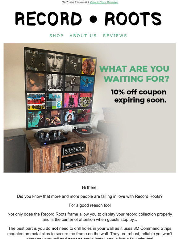 Record Roots: Why So Many Love The Record Roots Frame | Milled