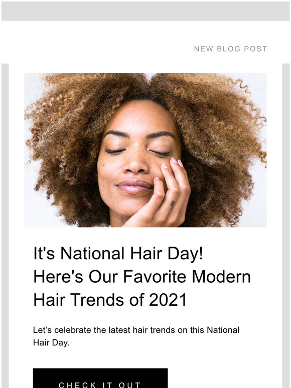 Boulevard: It's National Hair Day! Here's Our Favorite Modern Hair ...