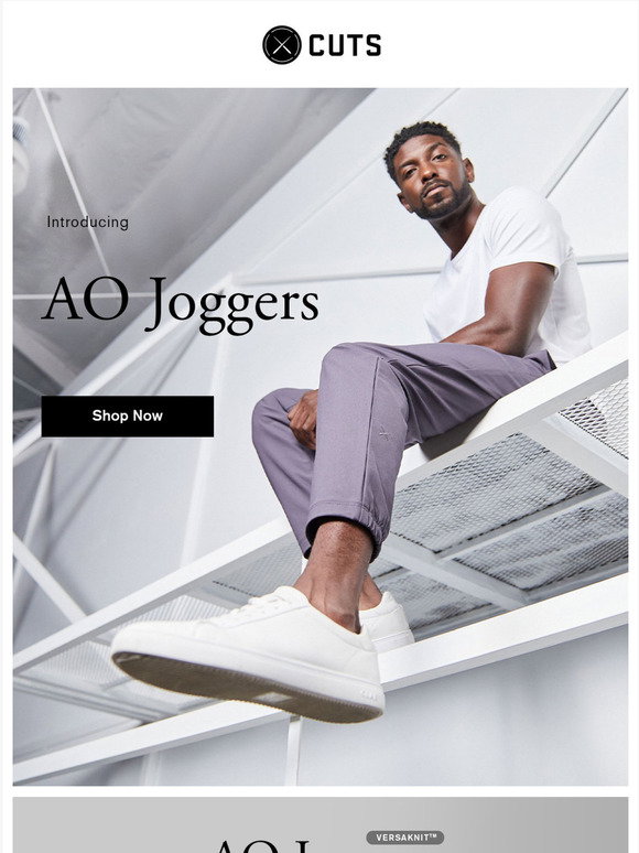 Cuts: Introducing AO Joggers | Milled