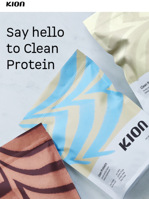 Kion: Introducing Clean Protein: the whey to powerful recovery | Milled