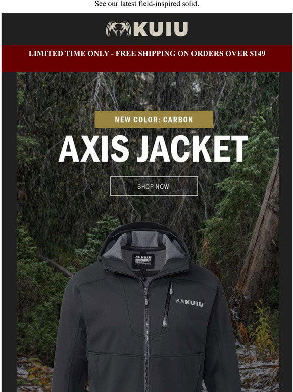 KUIU: Axis Jacket: Now in Carbon | Milled